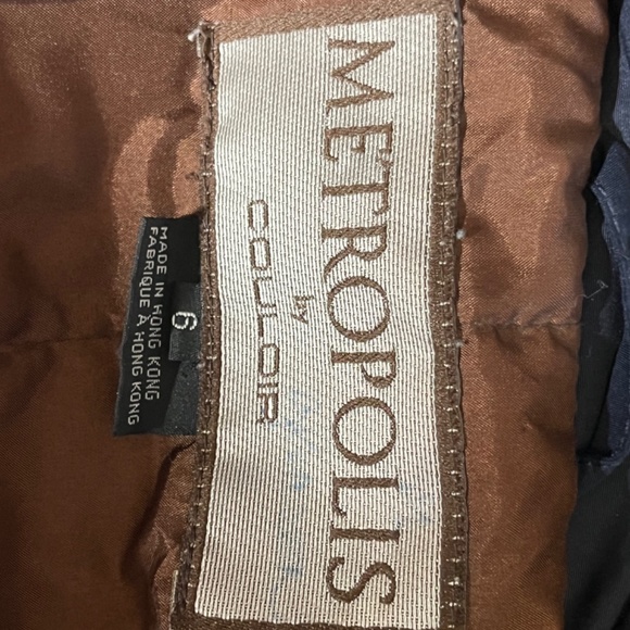 Metropolis by Coulier | Jackets & Coats | Rare Vintage Womens ...